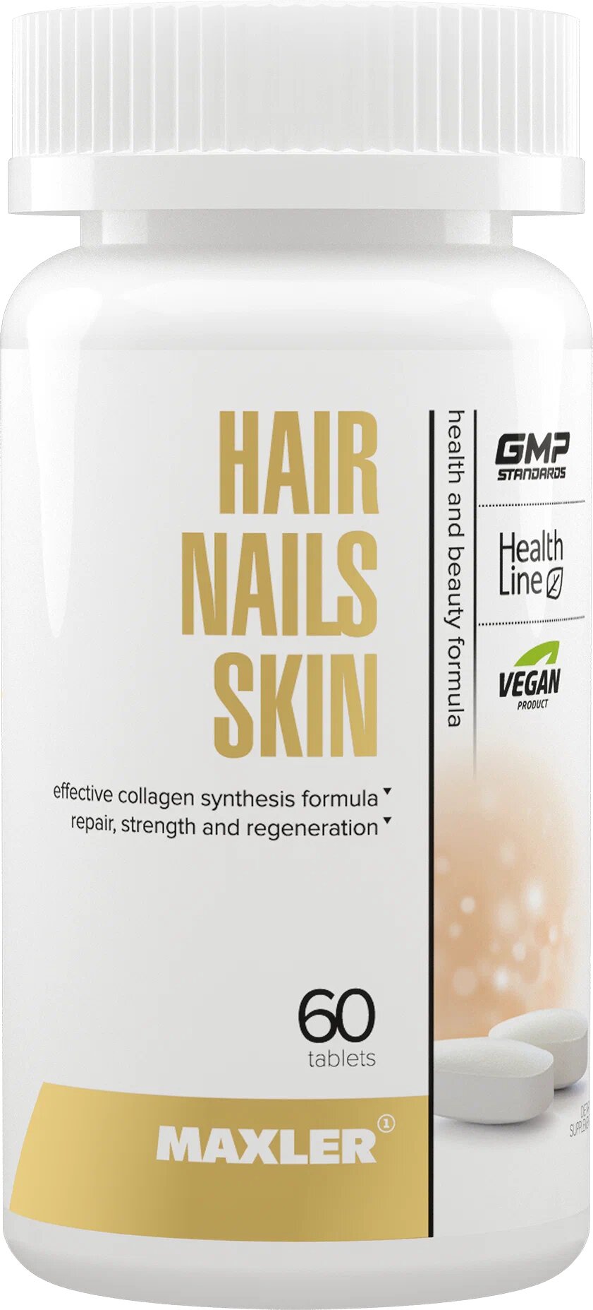 Maxler Hair Nails Skin Formula 60 tabs