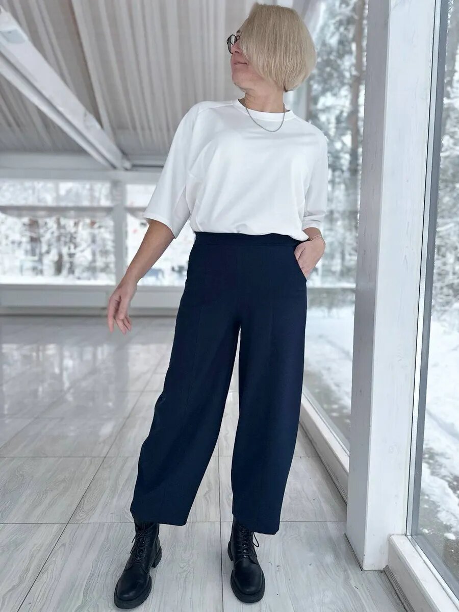 Брюки багги