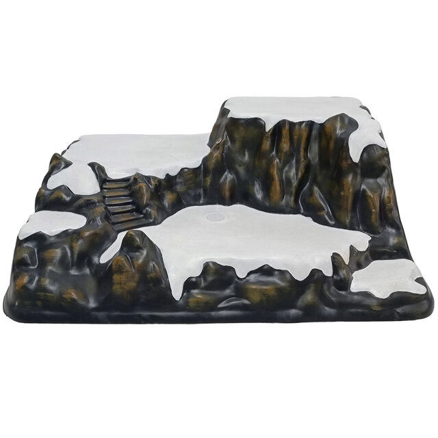 Основа для композиции Горный пейзаж 52*37 см черная, Due Esse Christmas, XNA23030041