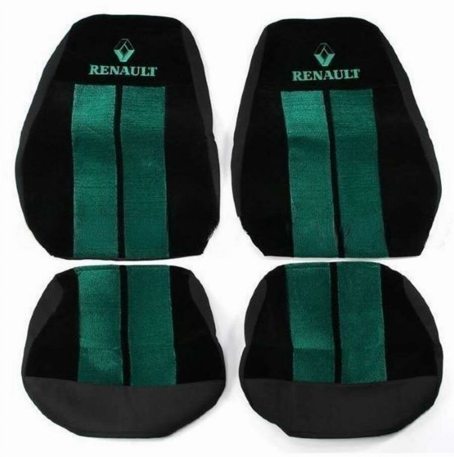 Чехлы на сиденья Renault MAGNUM (зеленый) 00000001336 (No name)