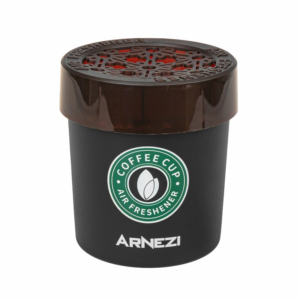 Ароматизатор для автомобиля, пахучка в машину, гелевый освежитель воздуха салона авто со вкусом апельсин, апельсиновый аромат 'Orange' A1510059 Arnezi