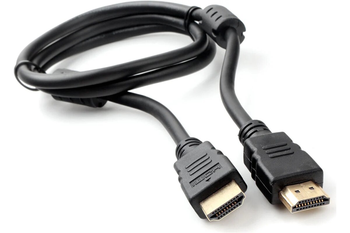 Cablexpert HDMI 2.0 кабель 1м 19M/19M медь позолоченные разъемы экран 2 ферритовых кольца