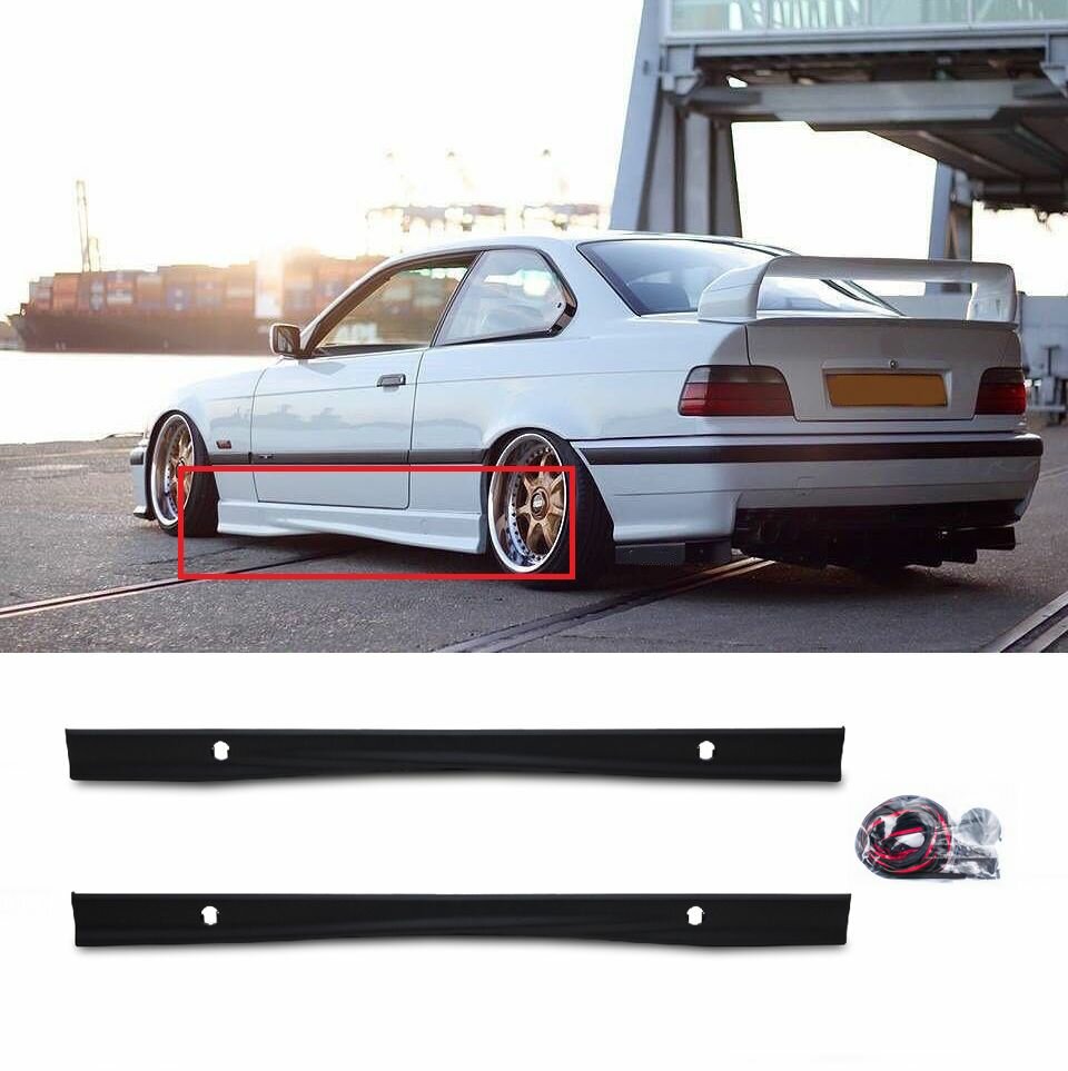 BMW E36 пластиковые накладки на пороги M3 стиль