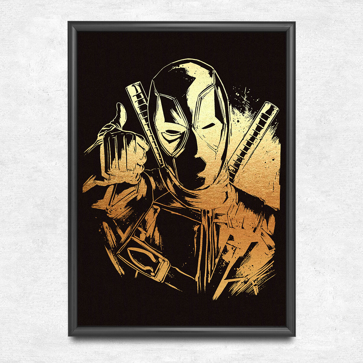 Постер Дедпул / плакат для интерьера Deadpool. Марвел, Marvel, комиксы, фильмы, Дэдпул