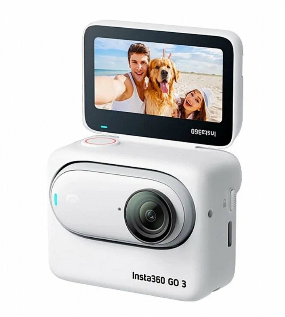 Экшн-камера Insta 360 Go 3, 4K, 128Gb, 310mAh, 4K, White (Белый)