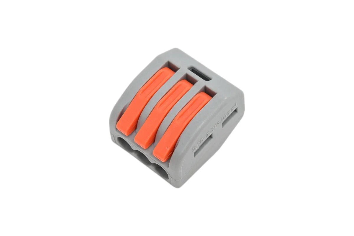 SLP electrics клемма соединительная с рычажками PCT-213 50 шт в пакете SL0438-0053