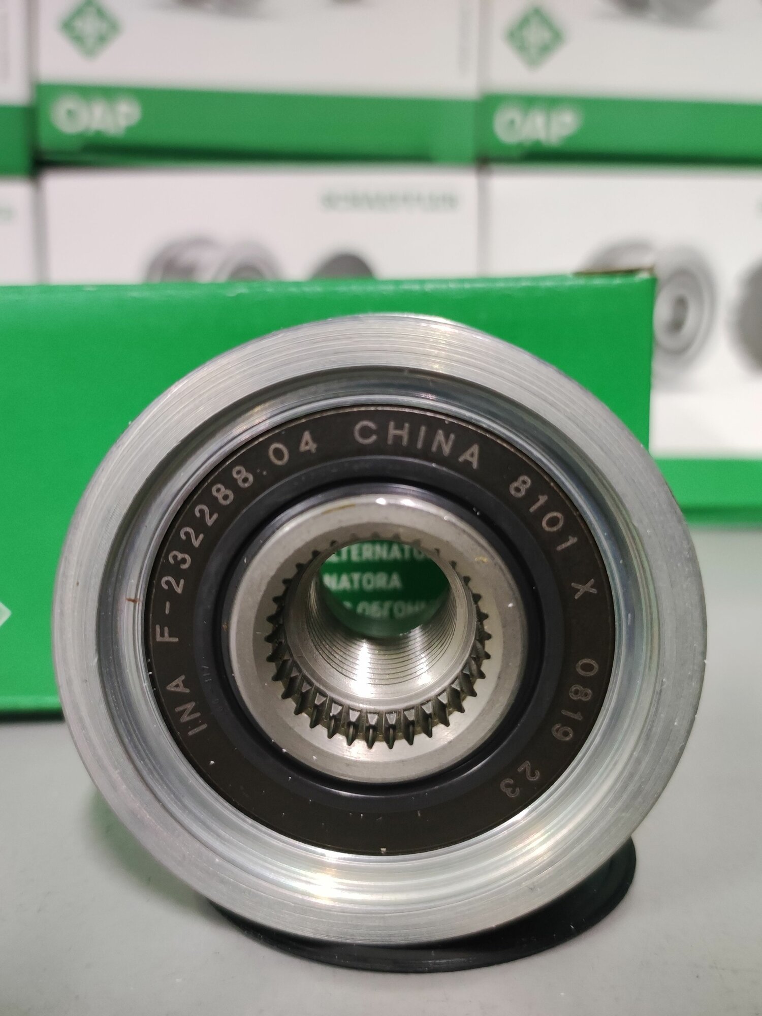 Обгонная муфта генератора INA 535004410 F-232288. XX