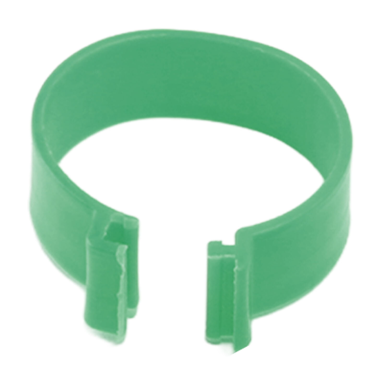 100 шт. кольцо на лапки птицы, кольцо открытого типа с пряжкой для разведения курицы, утки, гуся, аксессуар для курицы, зеленый 25 мм