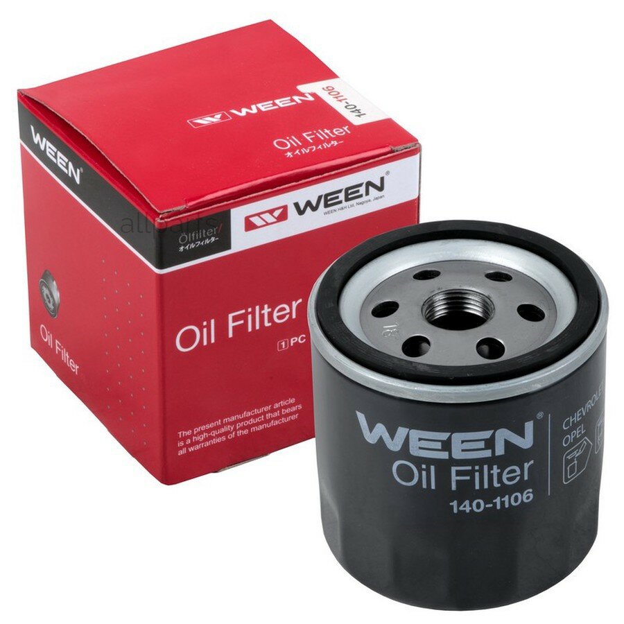 WEEN 140-1106 Фильтр Масляный CHEVROLET Lanos Lacetti DAEWOO Nexia OPEL Ascona C Astra A F Corsa A B C