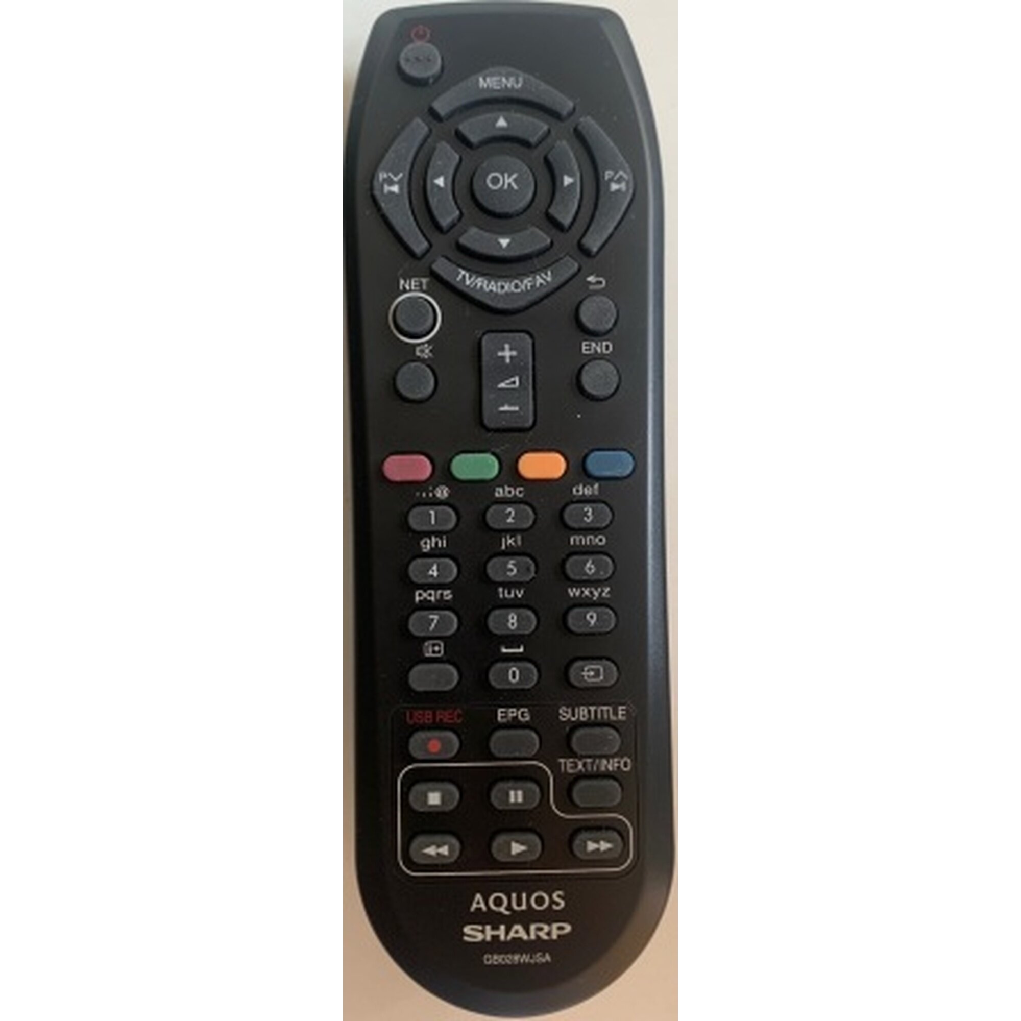 Пульт Sharp GB028WJSA, для телевизоров Sharp LC-серии, оригинальный