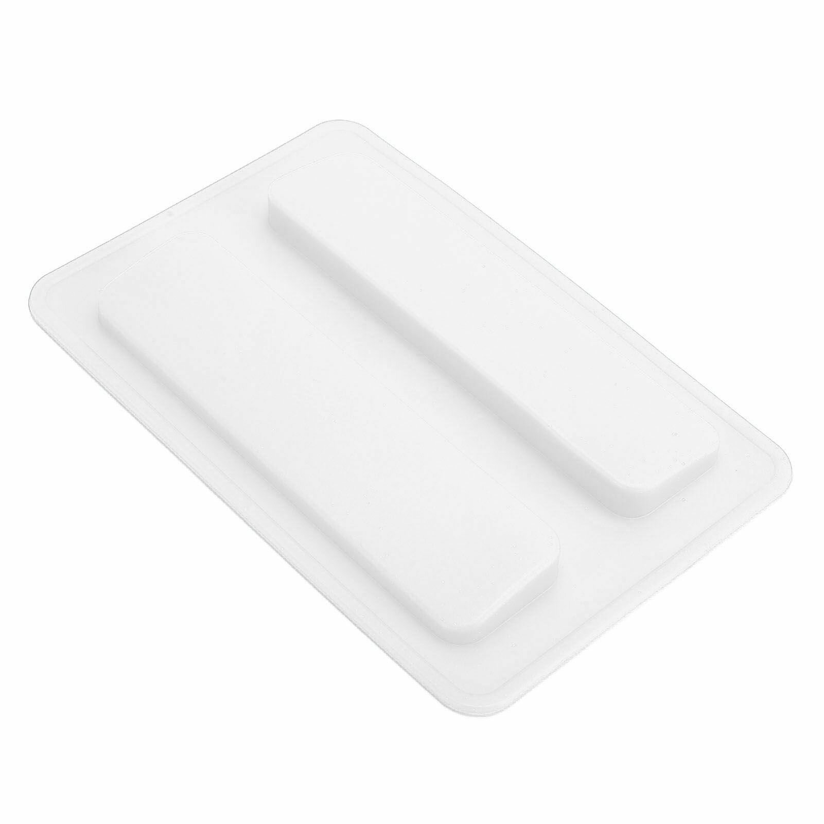 Силиконовый чехол для тостера 15.8x10.4x1.2см Мягкая гибкая многоразовая крышка для хлебопечки для дома Белый