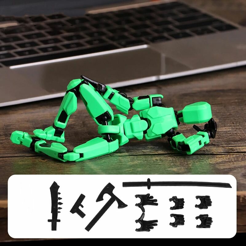 1 модель куклы, полностью шарнирный игрушечный робот