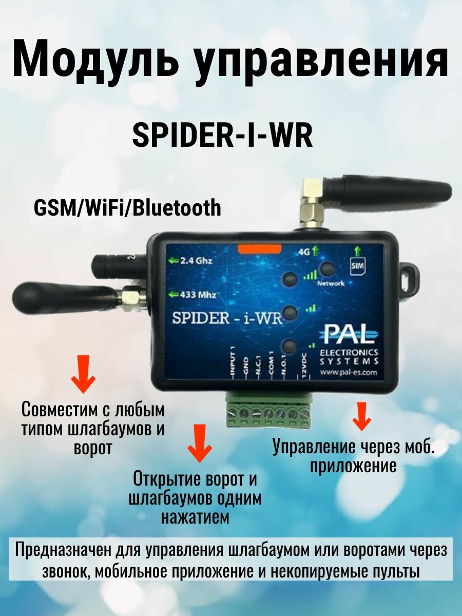 Модуль управления SPIDER-I-WR