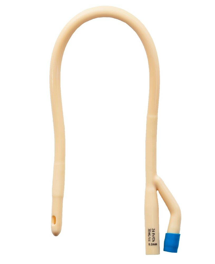 Катетер фолея INEKTA CH-24 одн латекс с силикон покрытием 2-ход 30мл N10