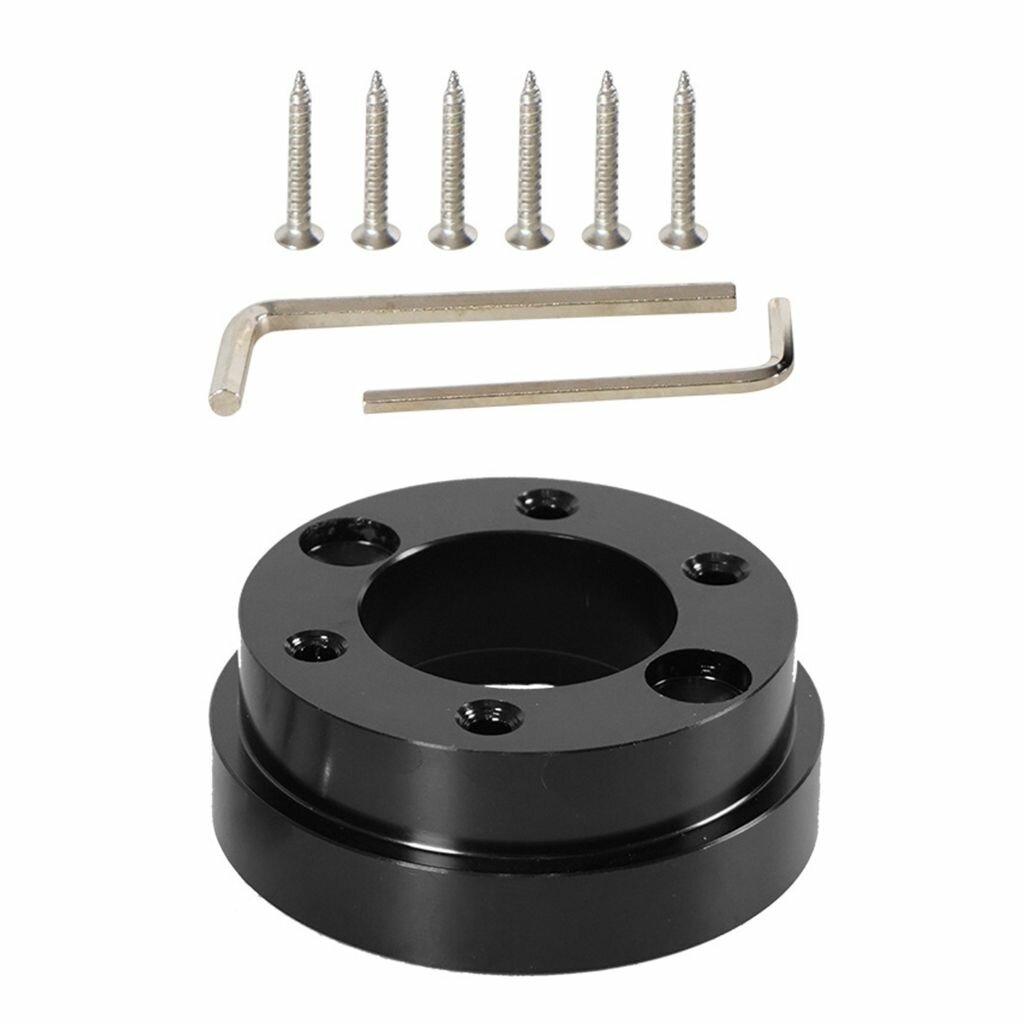 Специнструмент для авто, Переходник для крепления руля - черный