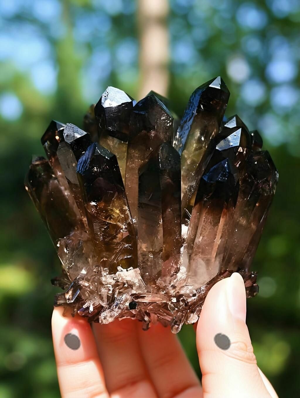 Друза натуральный камень горный хрусталь. Оберег декоративный для интерьера. Жеода минерала кварц.