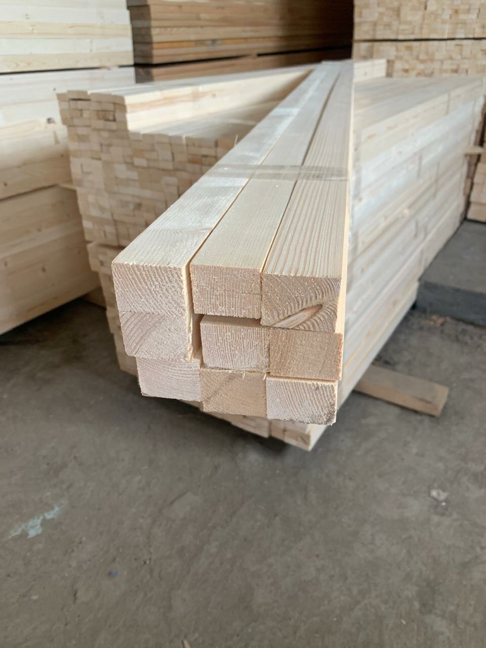 Брусок 30х40х1000 сухой строганный, сорт АВ, Хвоя/9 штук в упаковке