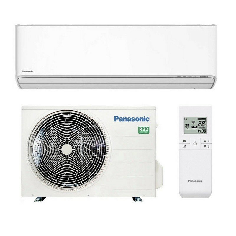 Настенная сплит-система инвертор Panasonic CS-HZ25XKE/CU-HZ25XKE, тепловой насос