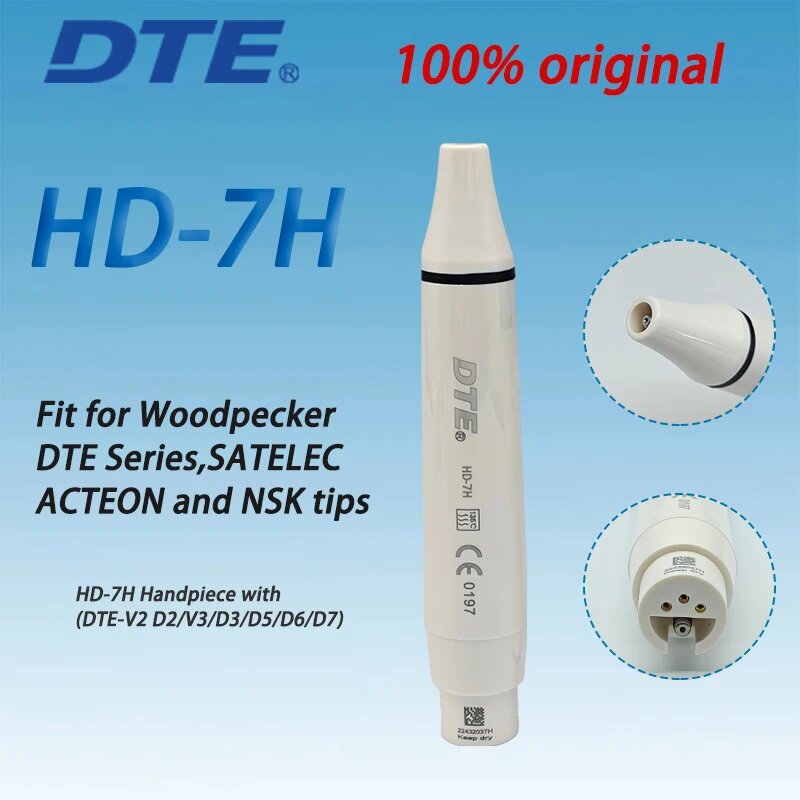 Ультразвуковой наконечник Woodpecker HD-7H/HD-7L для стоматологического скалера HD-7H