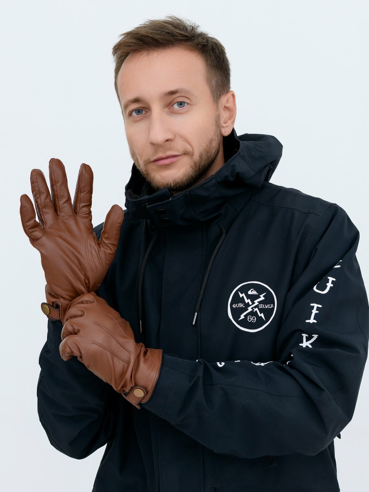 Перчатки Кожаные перчатки для мужчин