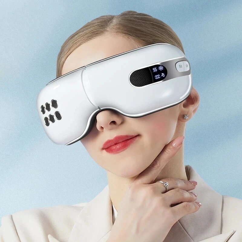 Оригинальный массажер для глаз Blaupunkt, домашний сухой массажер для глаз, умный горячий компресс, ледяной компресс с постоянной температурой, портативный массажер для глаз