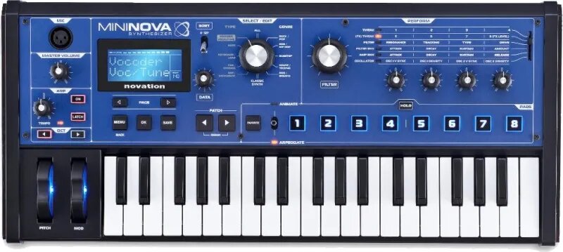Клавишный инструмент Novation MiniNova