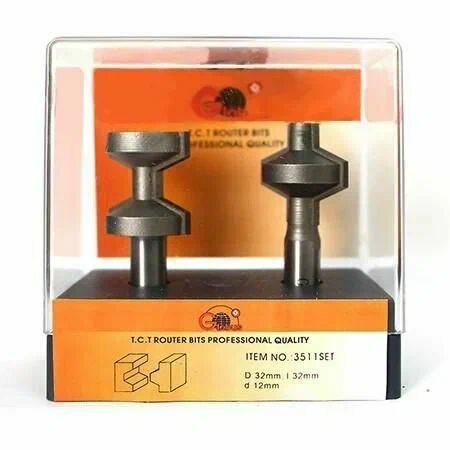 Фреза Глобус 3511 SET пазошиповая для сращивания D32 l:32 D12