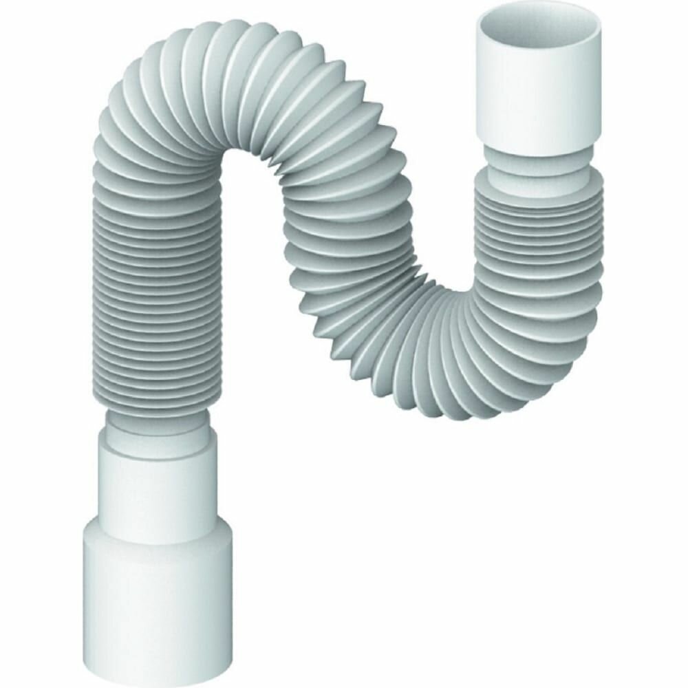 Универсальная гибкая труба Unicorn 800 мм 40x40/50 D80