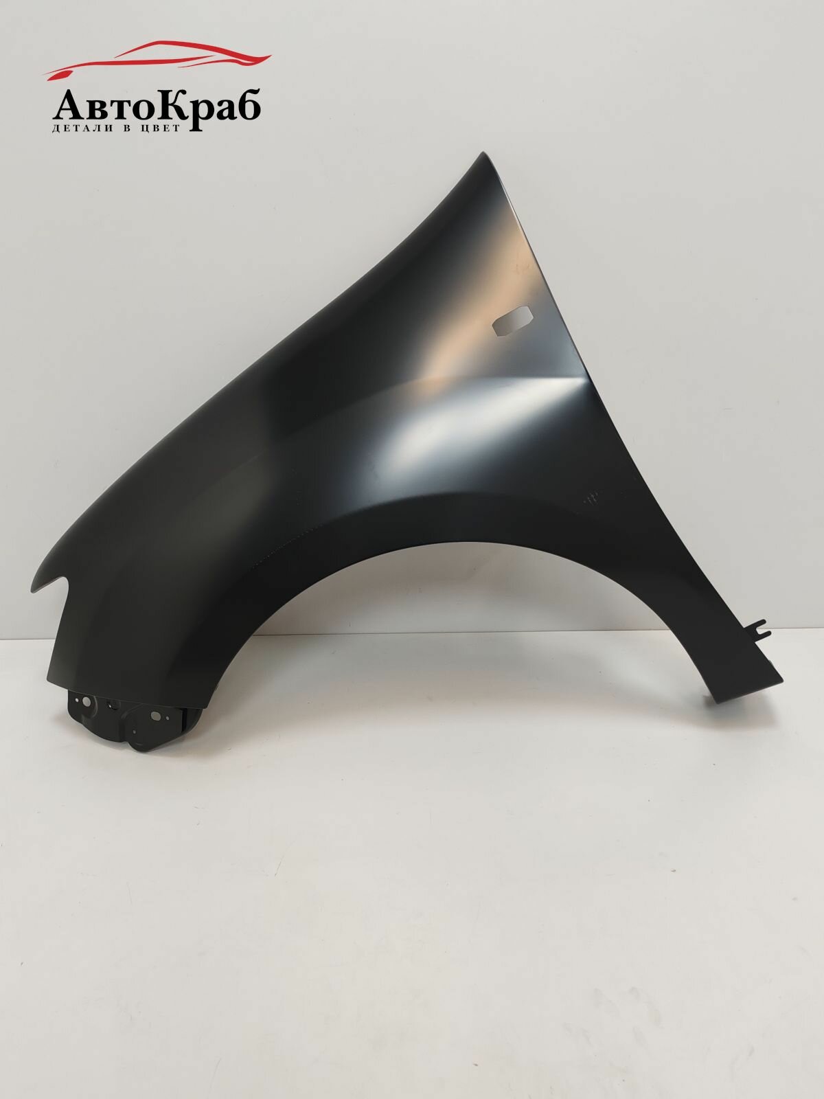 Крыло переднее левое под повторитель под покраску Рено Логан 2 Сандеро 2014 - 2022 г.
