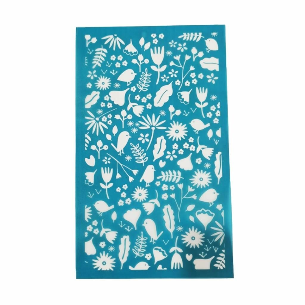 Трафарет для шелкографии, - Птица SY007