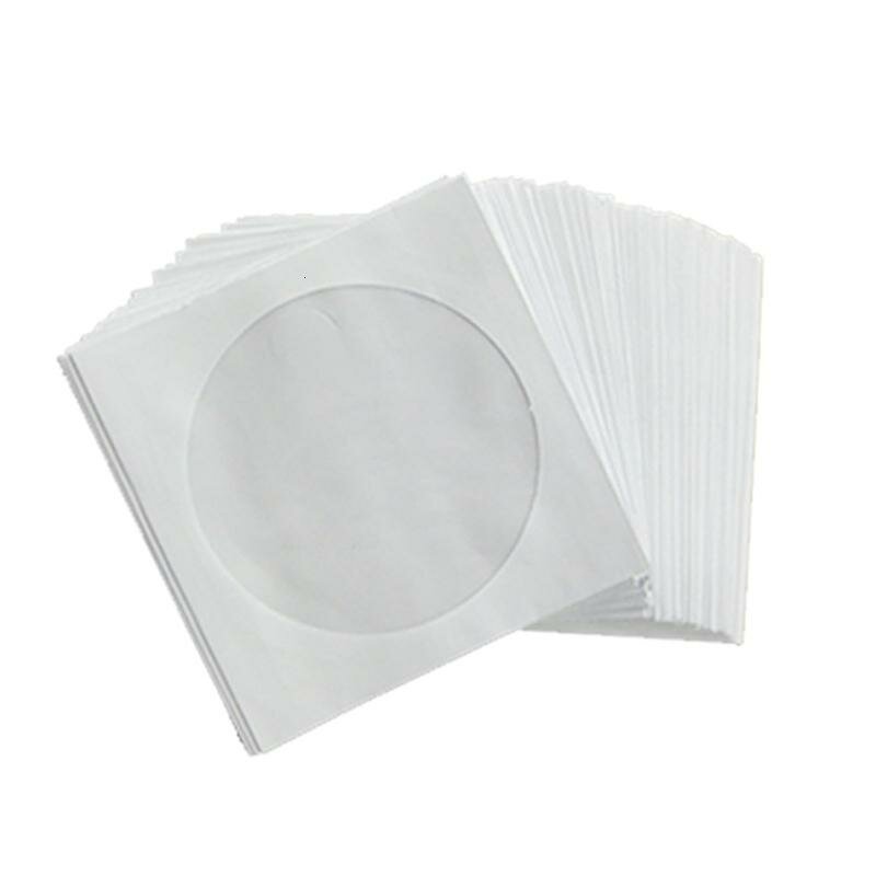 Бумажные конверты для дисков Blu-ray, 100 шт, 12cm