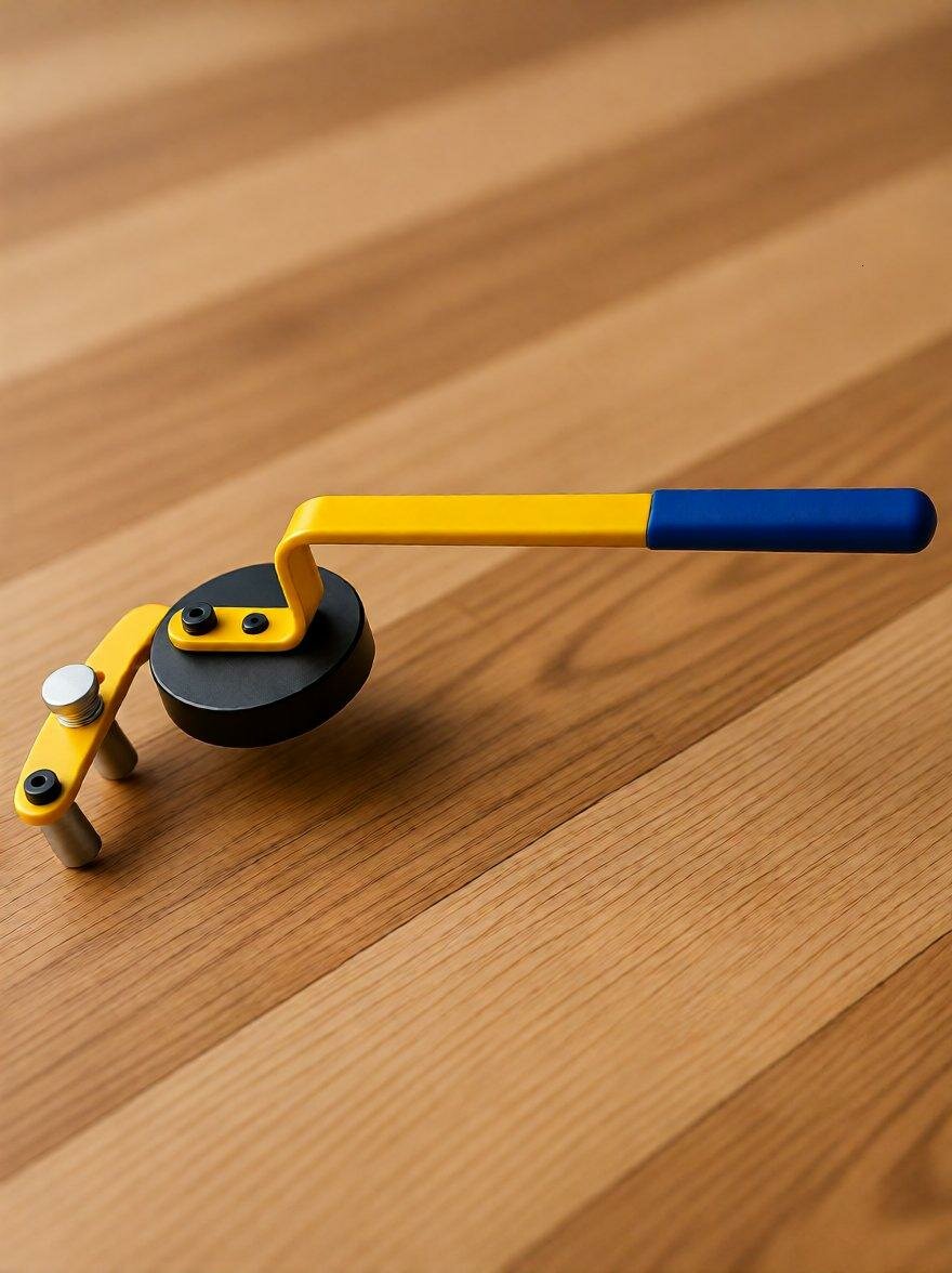 Инструмент для строительства с регулируемым рычагом и плавными колесами