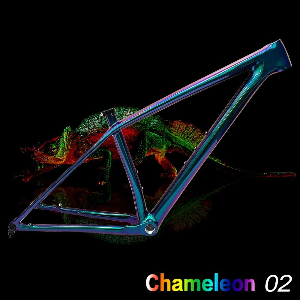 Airwolf Карбоновая рама для горного велосипеда 29er L Glossy, Chameleon 02