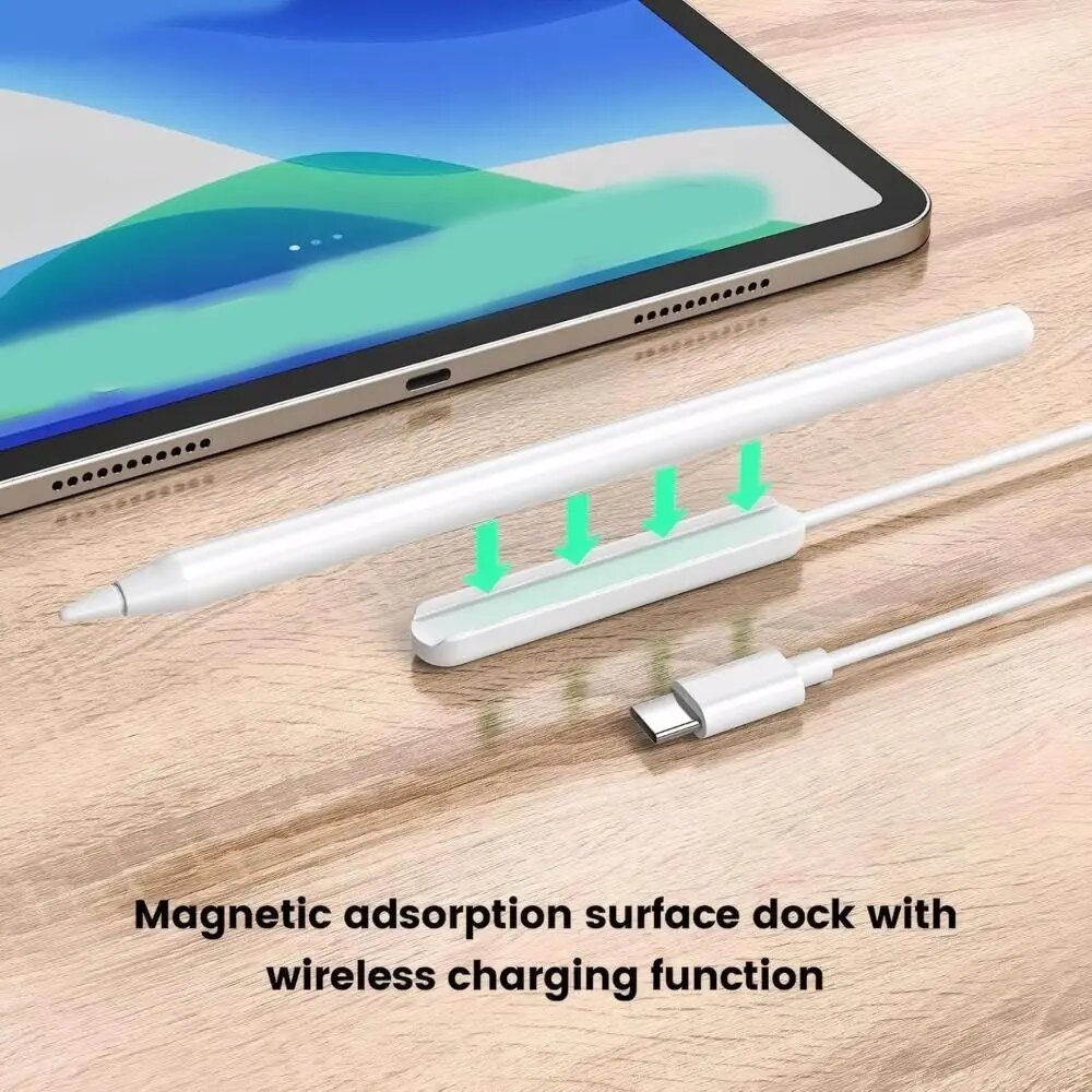 Быстрая зарядка для Apple Pencil 2 белого цвета