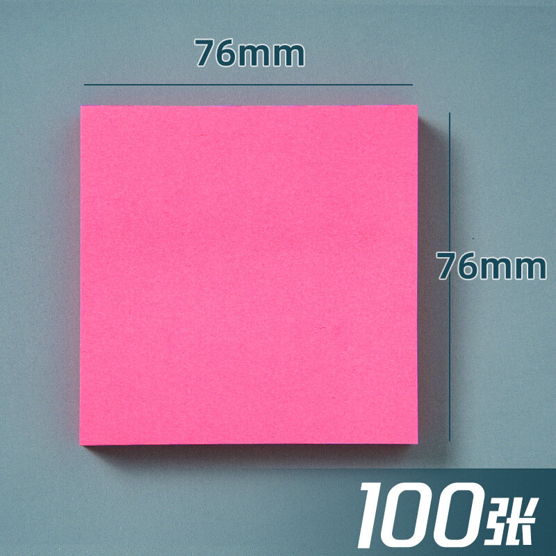 Цветные липкие заметки, милые креативные блокноты для заметок, офисные канцтовары, отрывные липкие заметки для студентов, настраиваемые