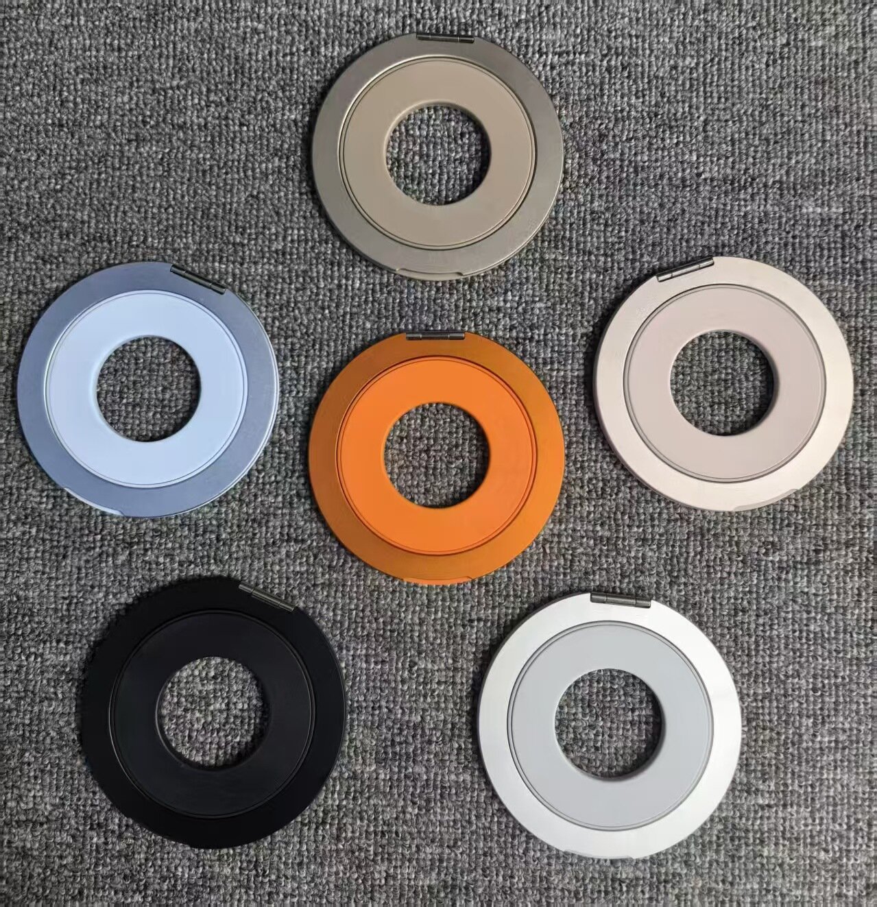 Универсальная подставка для планшета с возможностью поворота на 360 градусов, магнитным креплением, из металлического алюминиевого сплава, настольная, с защитой от падения, многофункциональная новая модель.