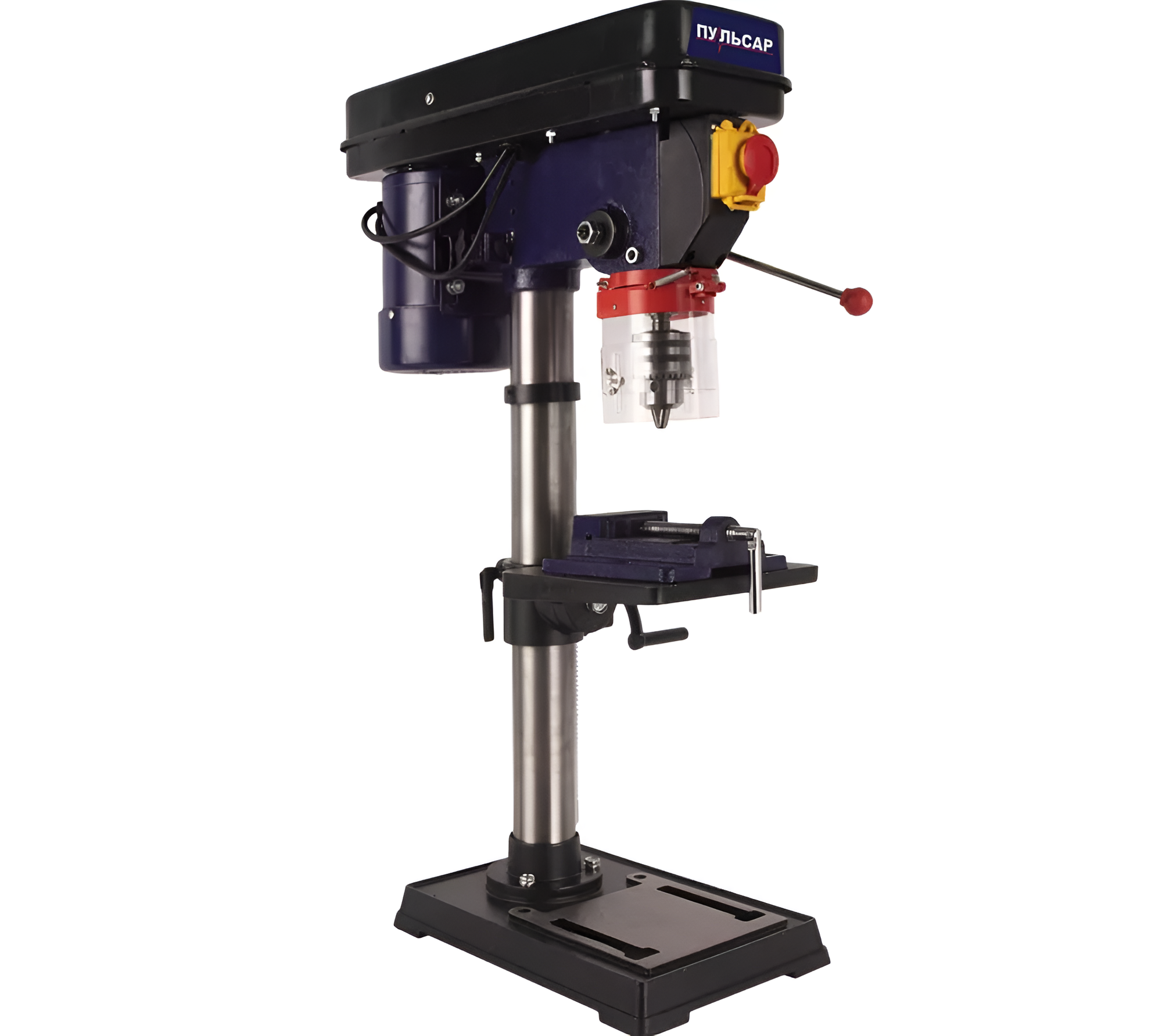 Станок сверлильный Пульсар СС 600 + тиски 791-417, асинхронный
