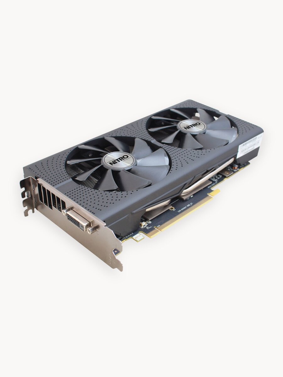 Видеокарта PCI-E Sapphire AMD Radeon RX 470 NITRO+ OC 8192MB 256bit GDDR5 [11256-02-20G] HDMI DVI БУ