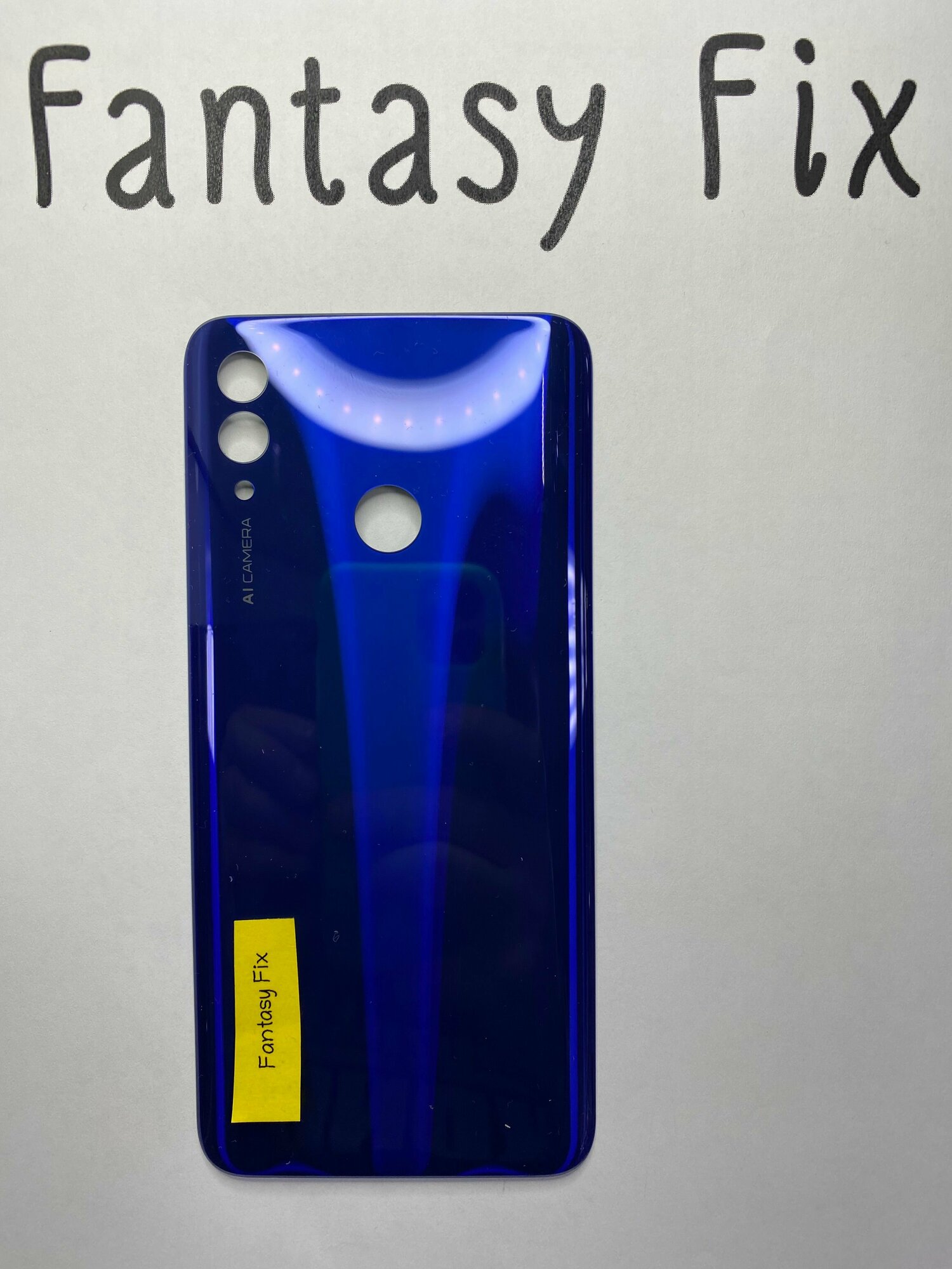 Задняя крышка для Huawei Honor 10 Lite (HRY-LX1) синяя