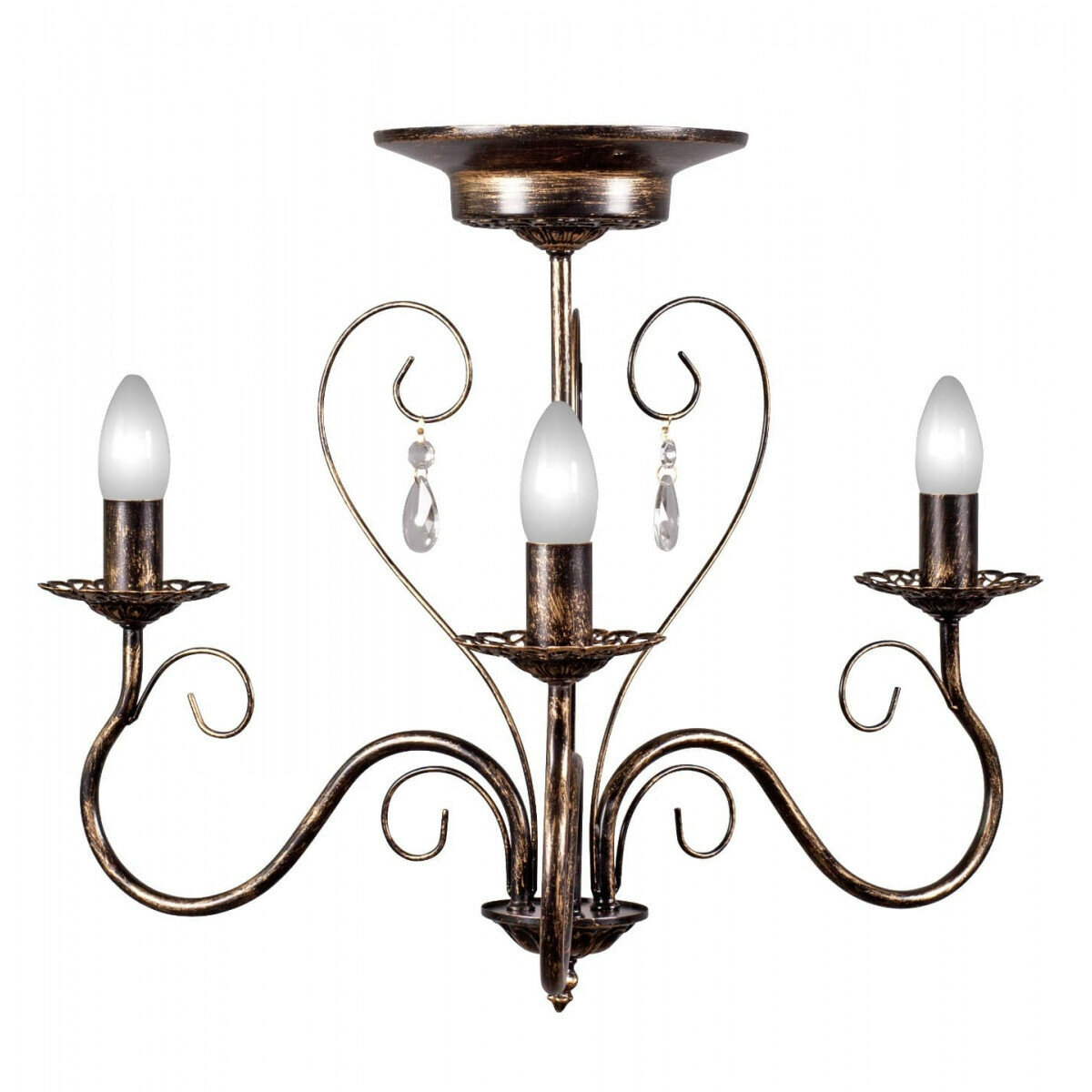 Люстра потолочная 3 лампы Петрасвет Россия S1047-3