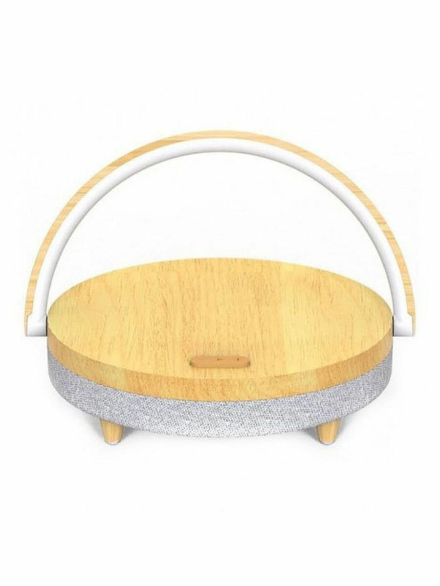 Колонка Ezvalo Wireless Charging Music Desk Lamp Wood (LYYD01)