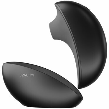 Svakom Pulse Galaxie, чёрный Вакуумный стимулятор клитора с проектором звездного неба