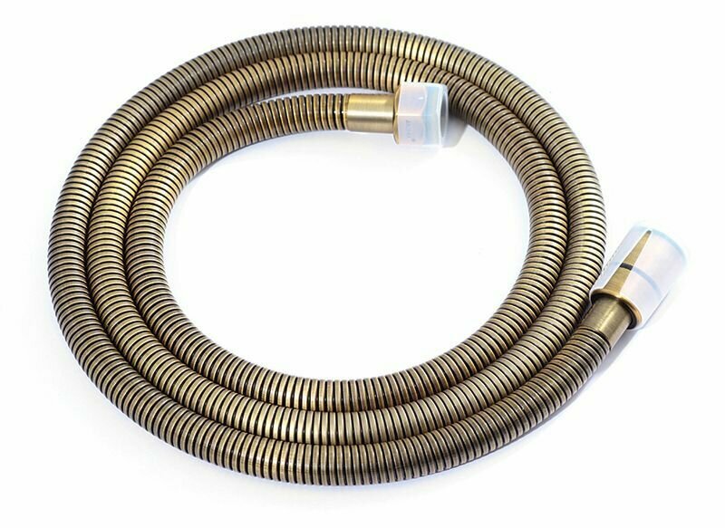 Шланг для биде и душа KAISER 1,2 м. усиленный Luxus цвет бронз 0025-1