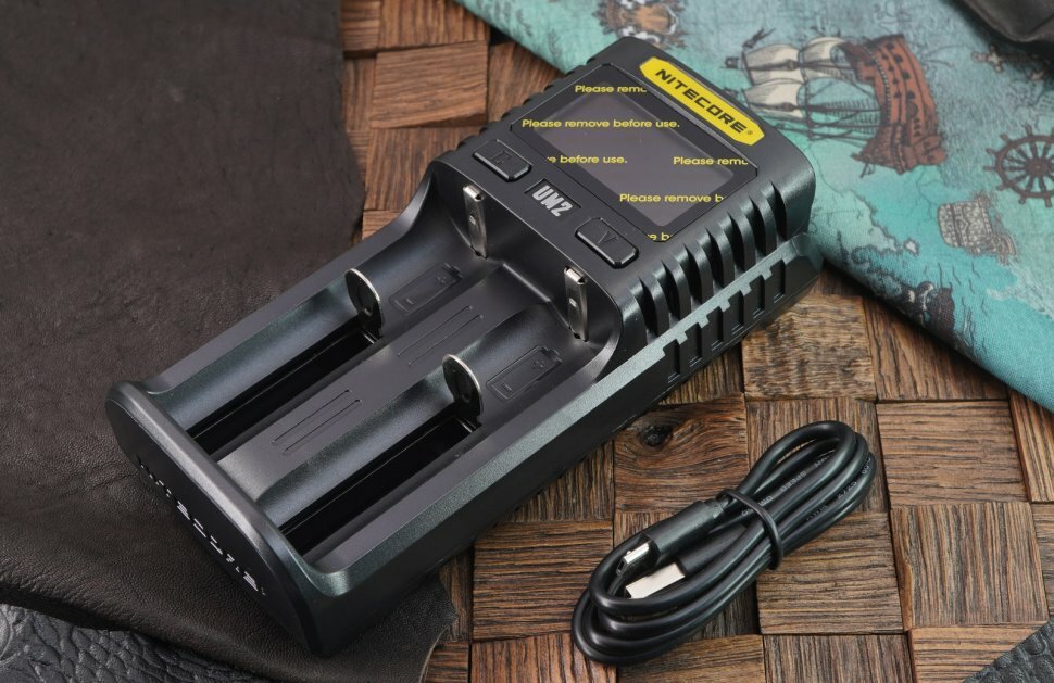 Зарядное устройство Nitecore UM2 18650/16340 на 2 АКБ