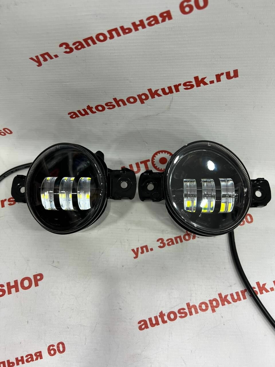 Фары противотуманные ПТФ SAL-MAN LED светодиодные ПТФ Ниссан на 2 уха Nissan Infiniti Ниссан Инфинити