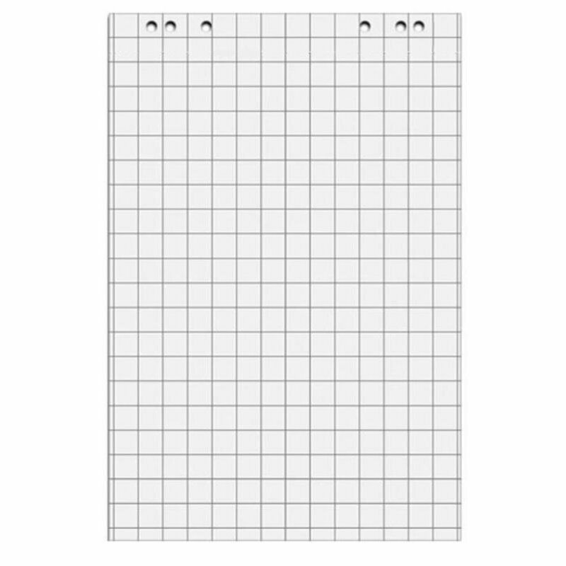 Бумага для флипчартов Attache клетк 67,5х98см 20л 80г белизна 92% 5шт/уп 1807822