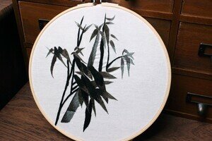 Набор для вышивания гладью Бамбук