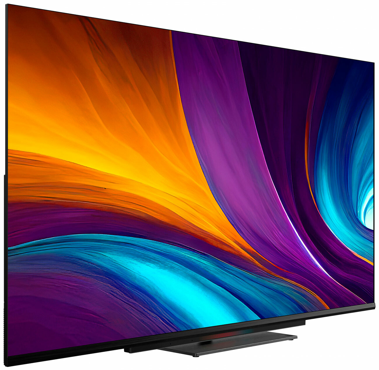 Телевизор Digma Pro 55C, 55 дюймов, 4K Ultra HD, смарт ТВ, Google TV, черный — фото 1