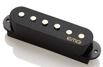 EMG SV BK - звукосниматель, смещённый 5-полюсн. магнит Alico