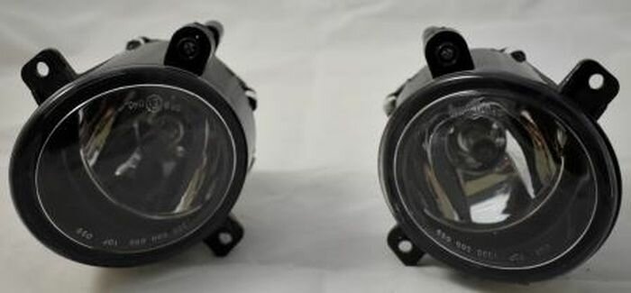 Фары противотуманные для ВАЗ 1118 Калина, 2190 Гранта, LADA Kalina, Granta без установочных рамок в бампер комплект 2 шт. арт CRTR0113548
